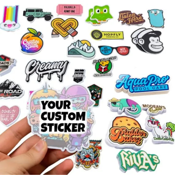 Custom Stickers - Personalize Your Designs – Galvaleos