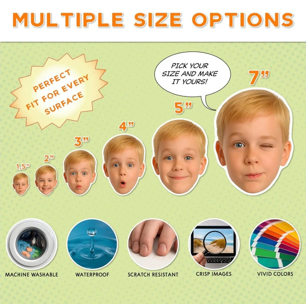 Face Cut Out Stickers | Customize Today! – Galvaleos